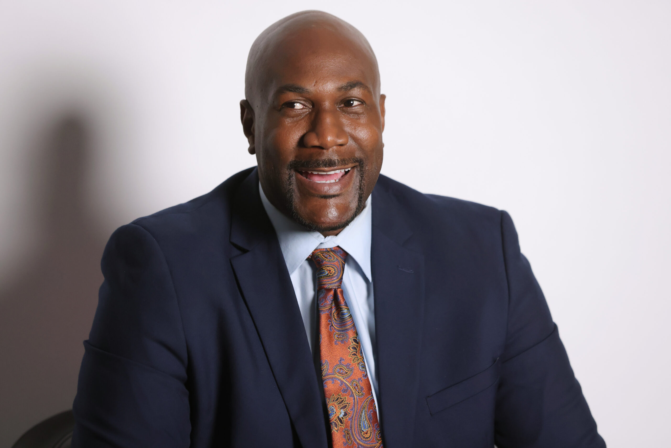 George Floyd's brother, Philonise Floyd, and Atty. Lee Merritt take the ...